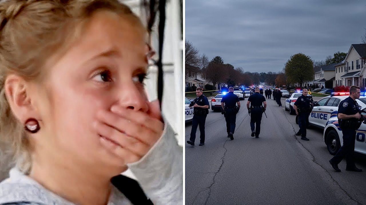 A girl visits her friend, sees HORROR, urgently calls 911, and minutes ...