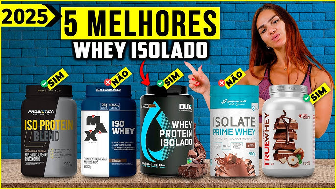 Os 10 Melhores Whey Protein Isolados de 2024: Max Titanium ... Os 10 Melhores Whey Protein Isolados de 2024: Max Titanium ...