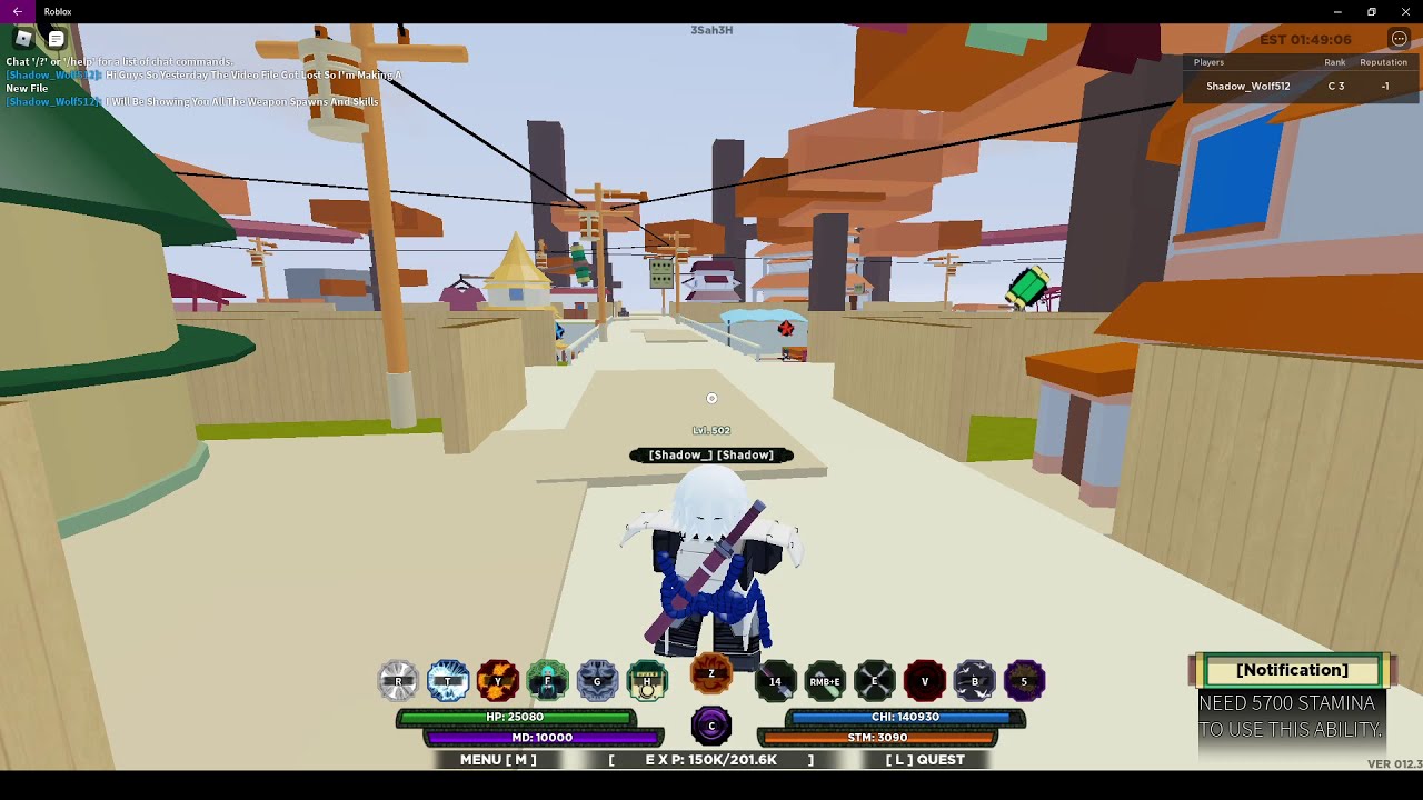 Shindo Life Weapon Spawn's And Showcase (Everything But Haze) - YouTube