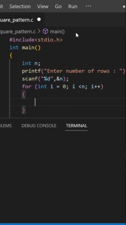 Square Star Pattern #pattern #learning @Codecrunchers_13 - YouTube