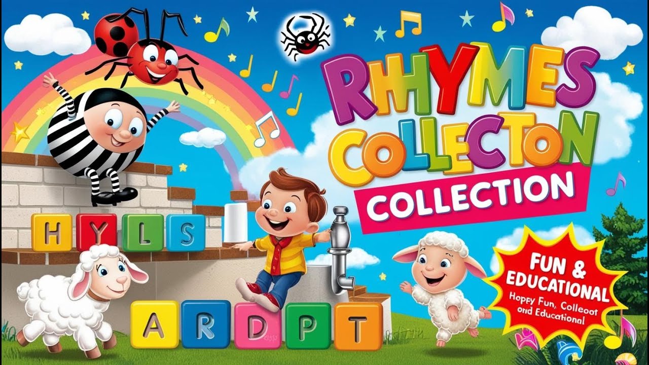 🔴5 Top Kindergarden Rhymes Collection For new Born baby - YouTube