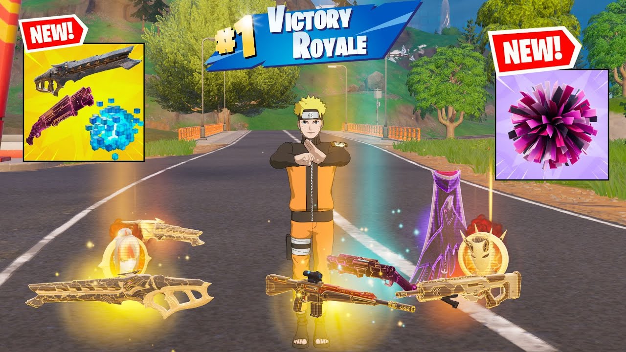 ALL MYTHIC GUNS IN FORTNITE (NEW CHAPTER 6 SEASON 3) - YouTube