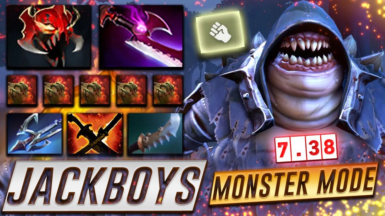 Jackboys Pudge Monster Mode - Dota 2 Pro Gameplay [Watch & Learn] - YouTube