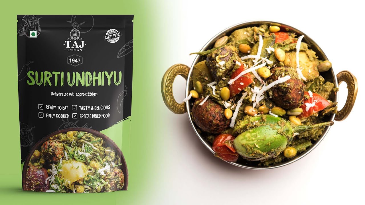 Shurti Undhiyu Recipe | Traditional Gujarati Dish in 2 Minutes by Taj ...