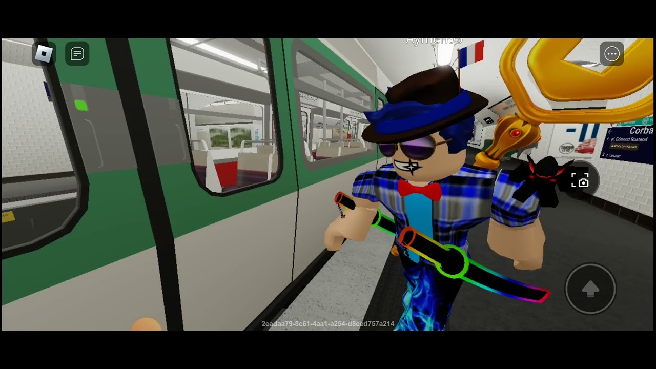 roblox MLigne 16 ratp metro automático - YouTube