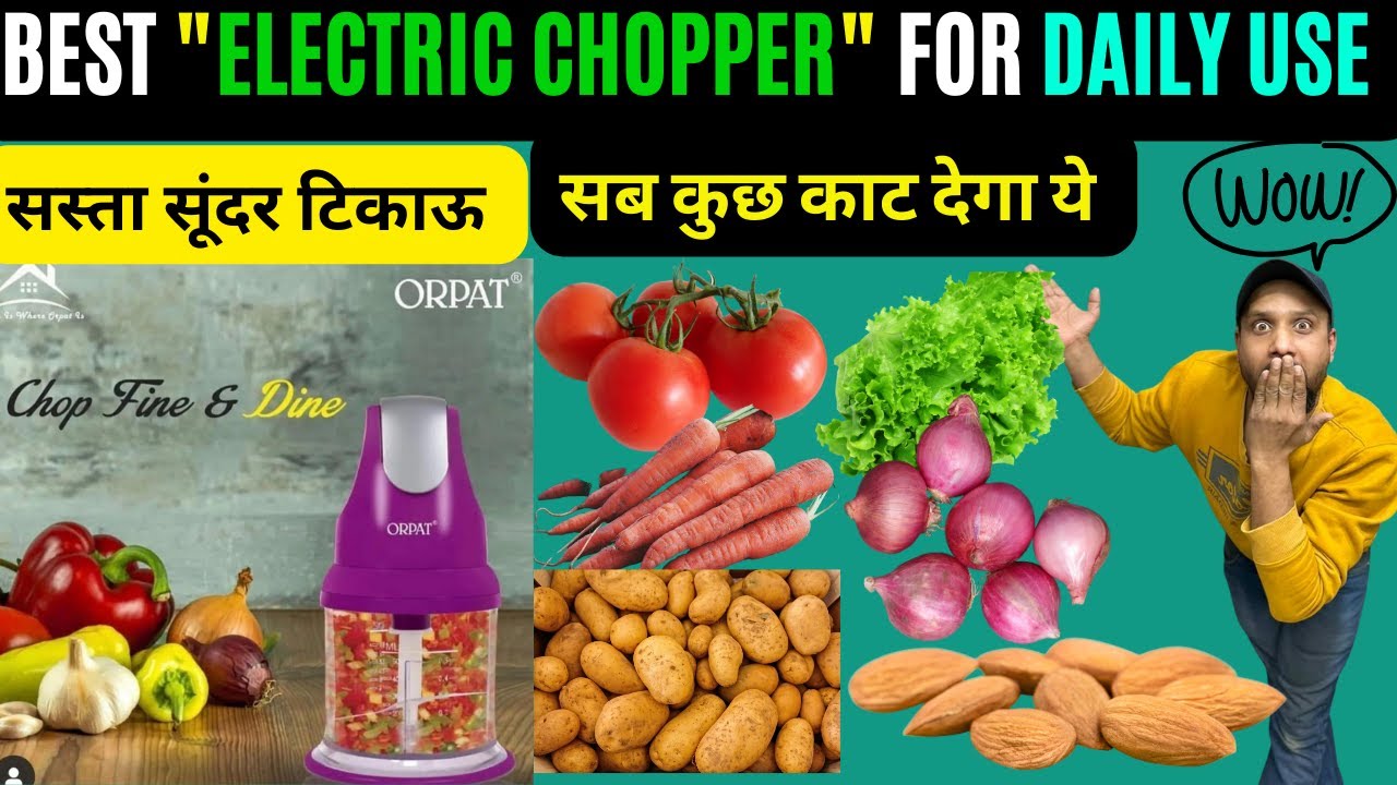 Orpat Express Chopper || Best ELECTRIC CHOPPER For All Your "Kitchen ...