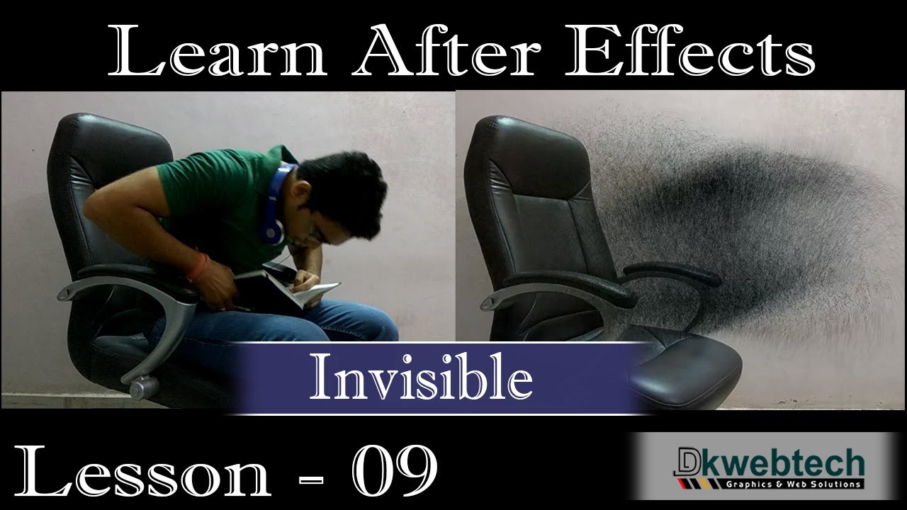 After Effects Beginners Tutorials I Invisible Effect I in Hindi 09 - YouTube
