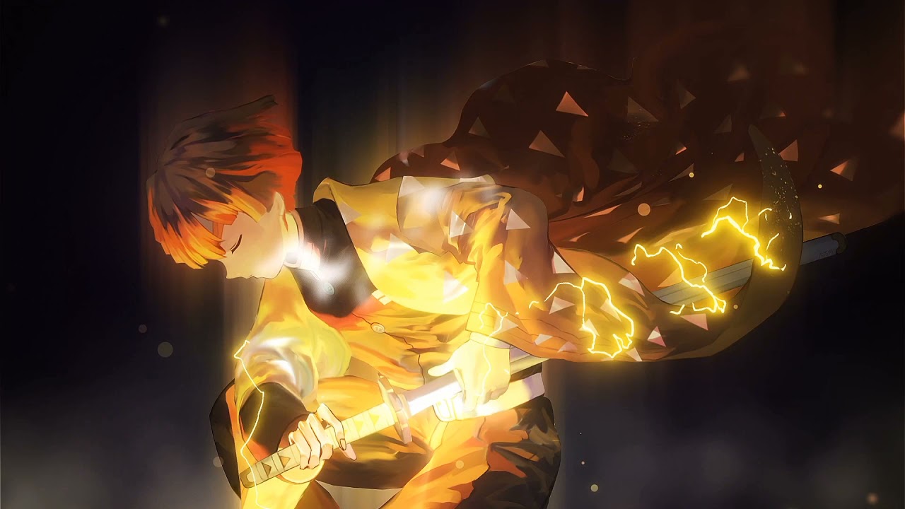 (wallpaper) ZENITSU AGATSUMA ⚡ - Wallpaper Engine - YouTube