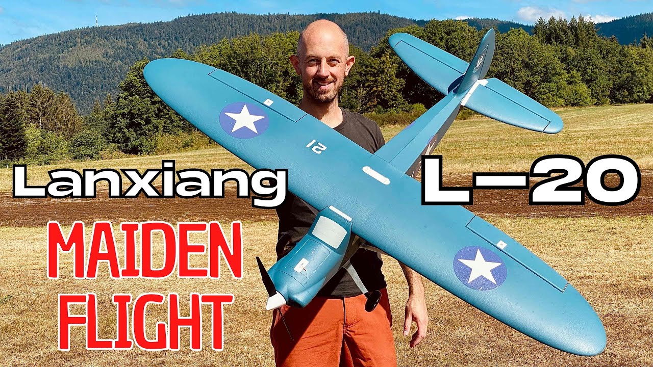 ⭐️ NEW RELEASE ⭐️ L-20 Trainer 1.3m Sky Flight Hobby | MAIDEN FLIGHT ...