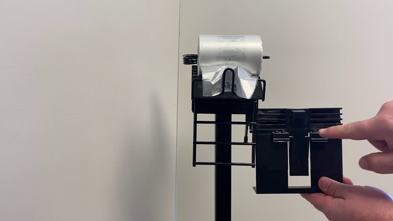 Installing Twist-Ease Hybrid Dispenser Onto Ladder Assembly For Hilex ...