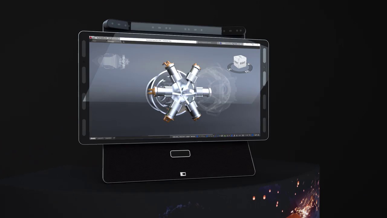 Exploded view - on a SR display - YouTube