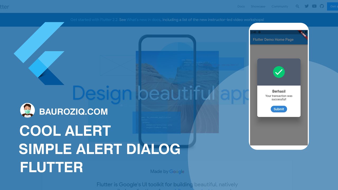 Cool Alert Flutter - YouTube
