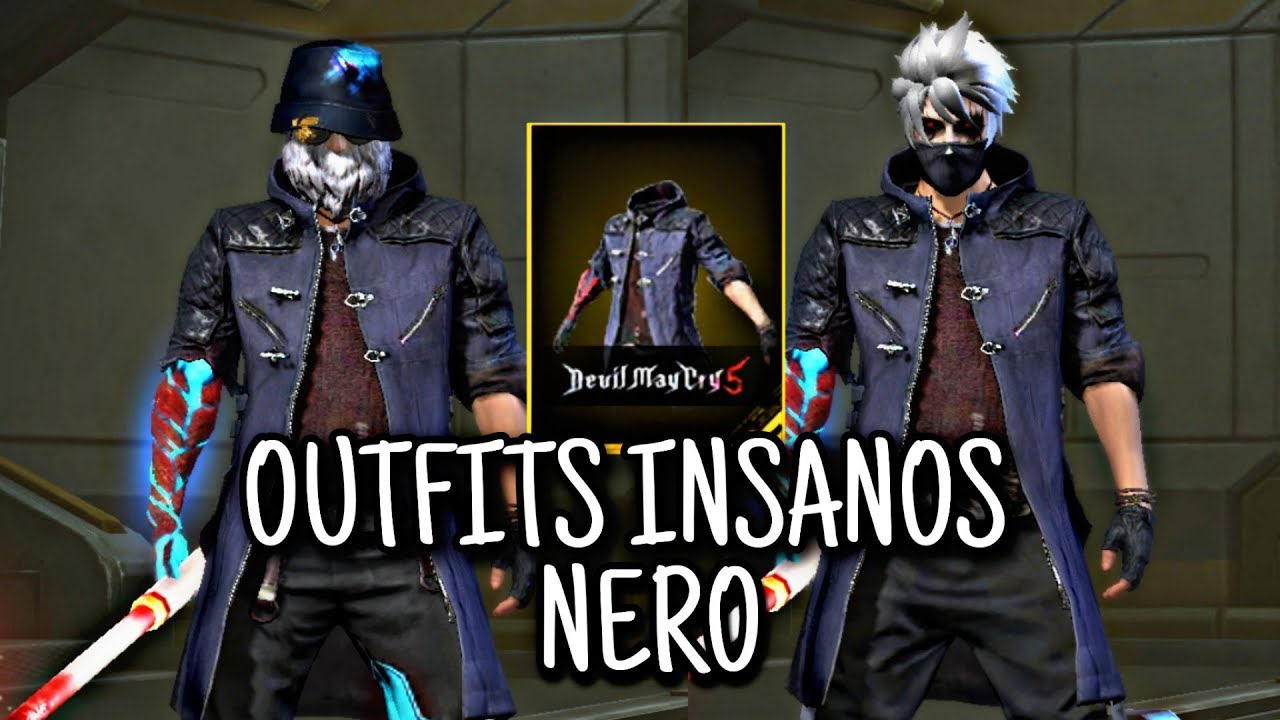 COMBINACIONES DE ROPA CON EL SET NERO - FREE FIRE - YouTube