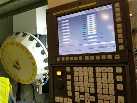 Fanuc Robodrill: Setting up a Macro - YouTube