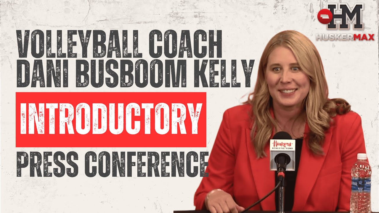 Nebraska Volleyball Coach Dani Busboom Kelly - Introductory Press ...