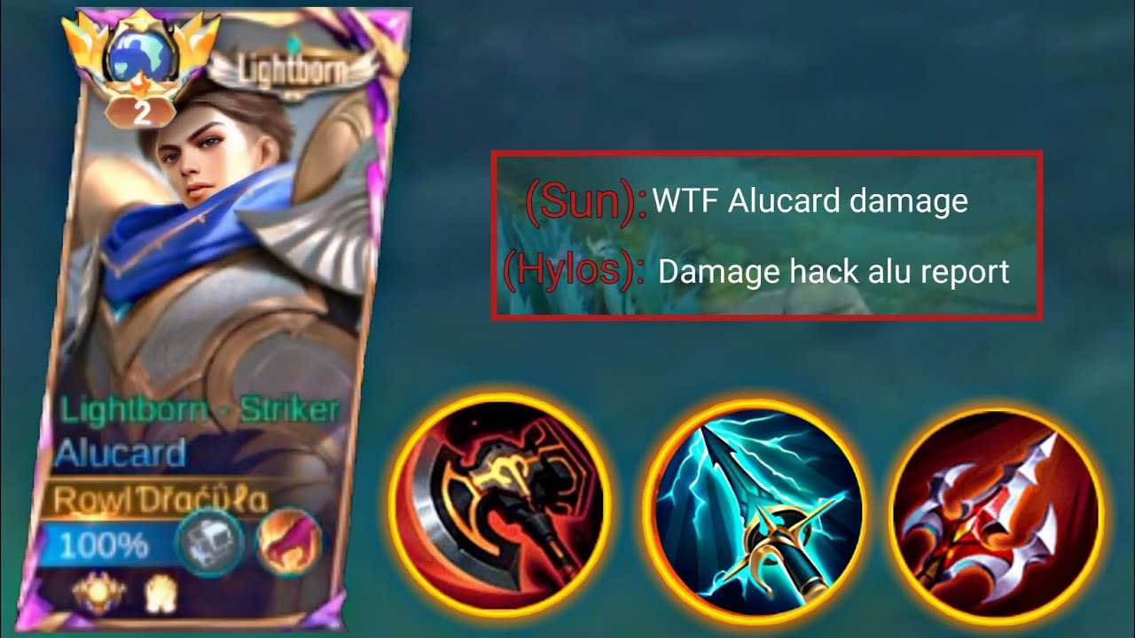 ALUCARD NEW DAMAGE HACK BUILD IS HERE - YouTube