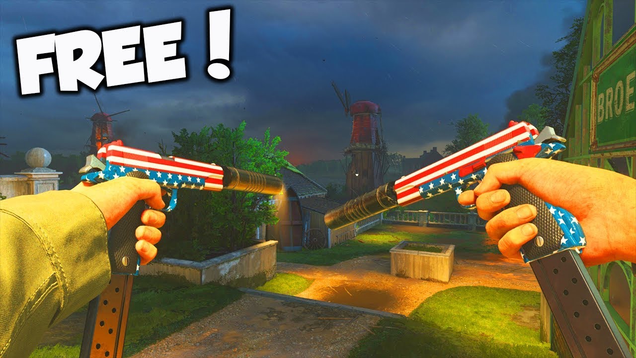 the FREE HEROIC 1911 PISTOL VARIANT is BAD*SS in COD WW2!! - YouTube