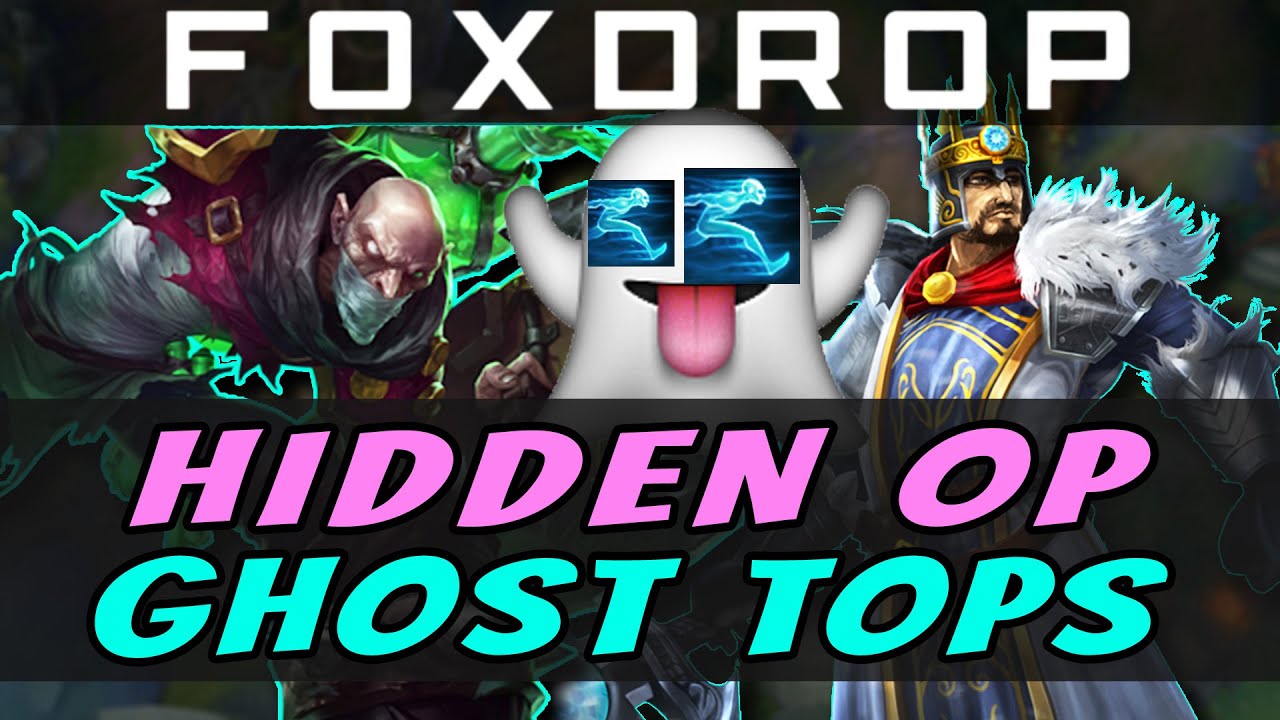 GHOST TOPS - Underrated Champions of the Top Lane - League of Legends ...