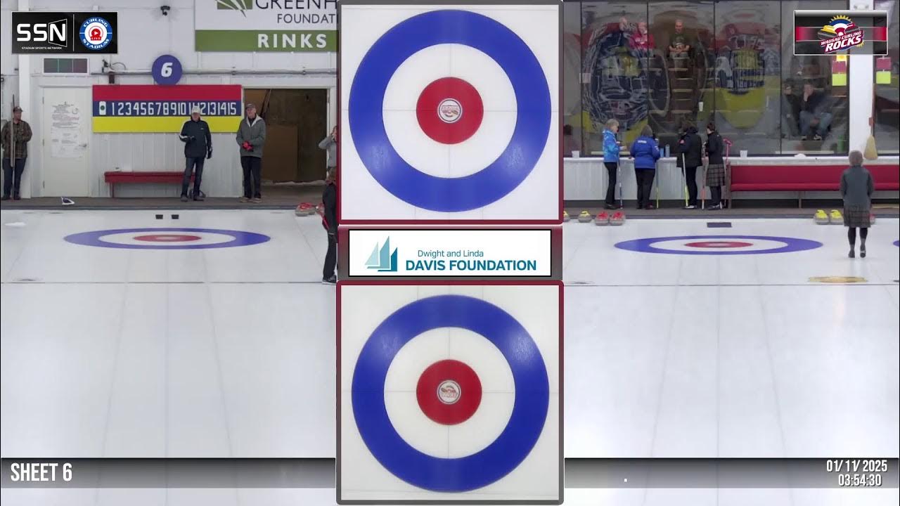 Curling Stadium Wausau Sheet 6 01-11-25 - YouTube