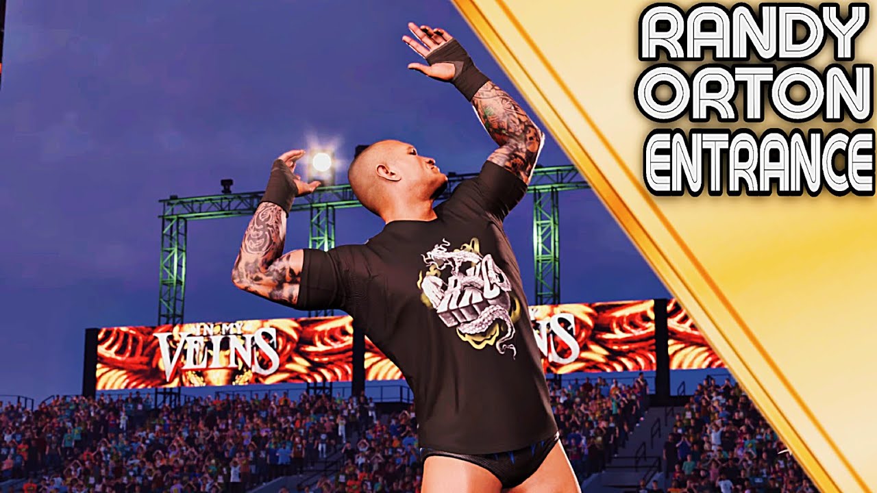 WWE 2K25 - Randy Orton Entrance - YouTube