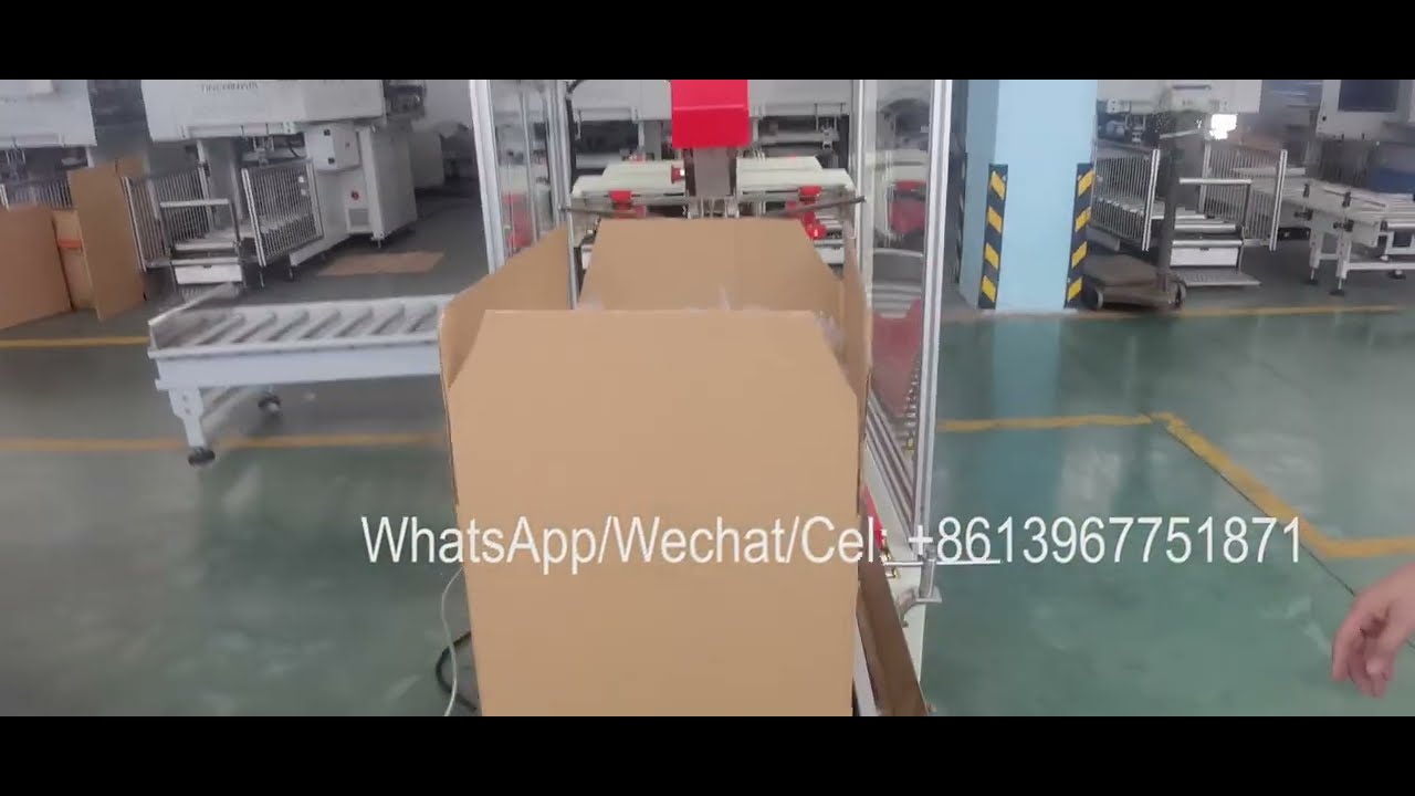 Fully plastic cup counting packing machine case loader case erector and ...