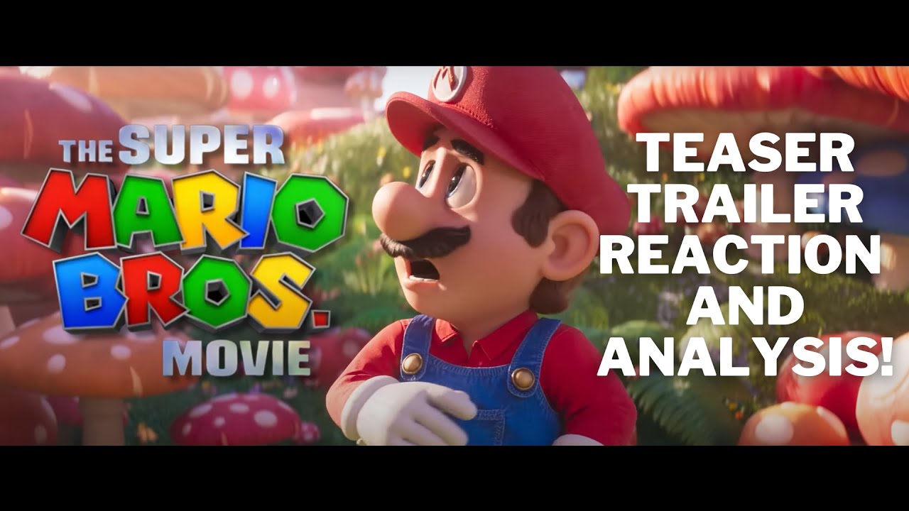 The Super Mario Bros. Movie Teaser Trailer Reaction and Analysis ...