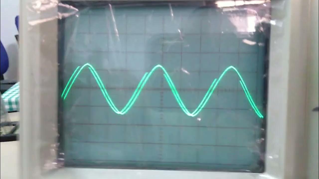 Measurement of AC voltage using CRO. - YouTube