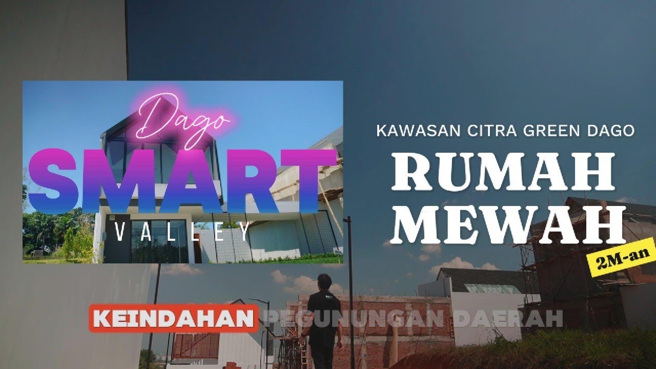 Perumahan Elite di Kota Bandung Smart Valley Residence Dago bersama Darmawan Properti - YouTube