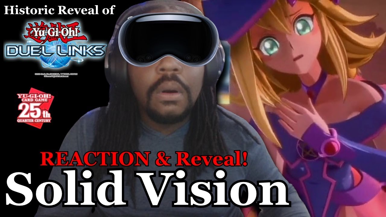INSANE!!! SOLID VISION IS REAL in Yu-Gi-Oh! Duel Links - YouTube