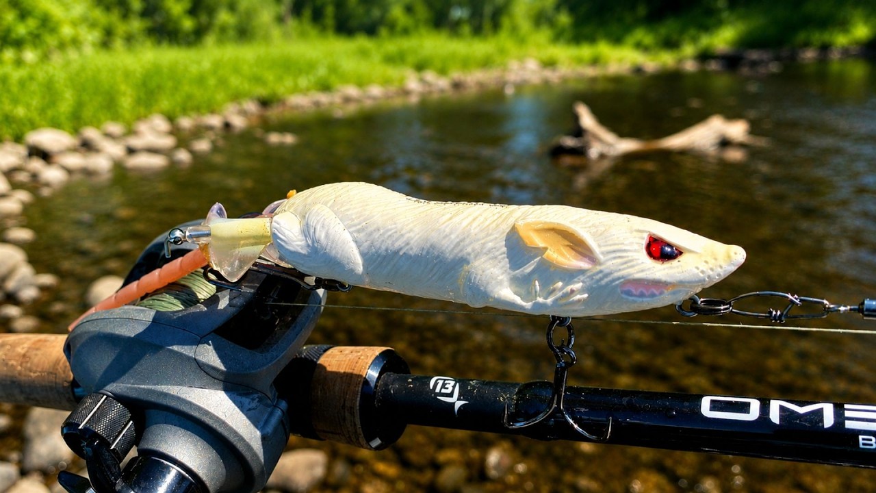 Pike and Bass Were All Over This Rat Lure - YouTube