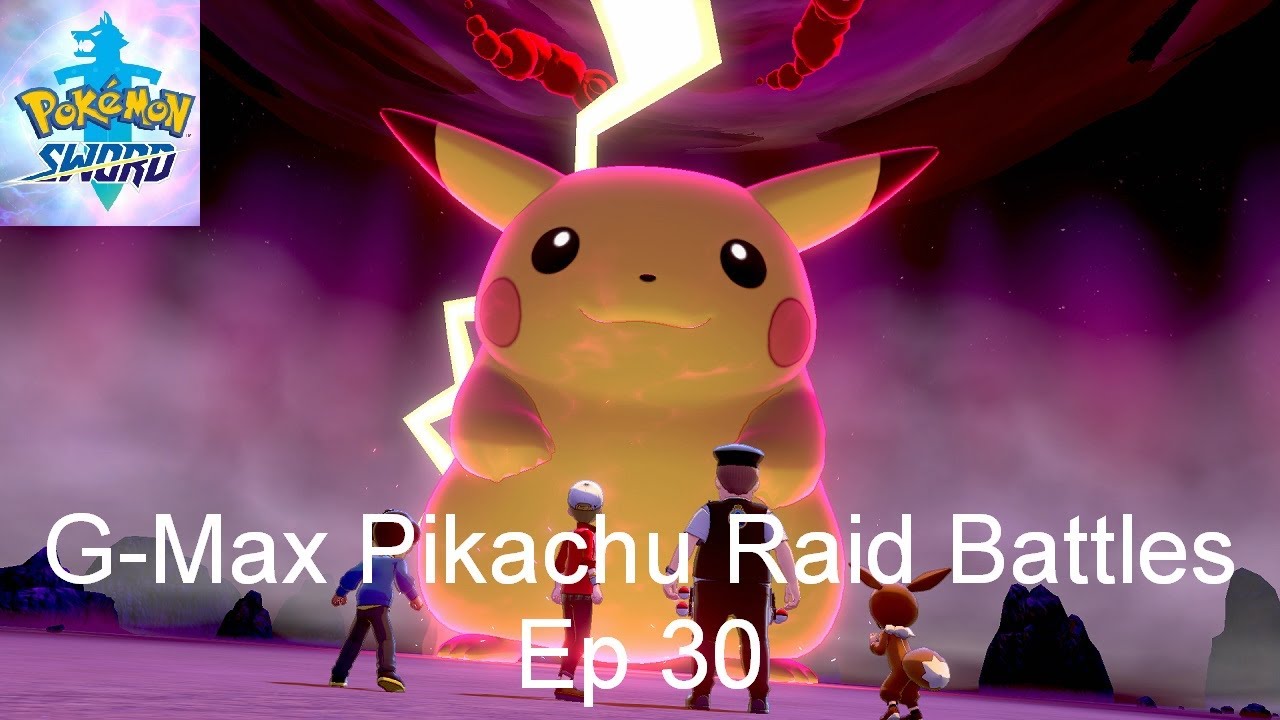 G-Max Pikachu Raid Battles - Pokémon Sword [Ep 30] - YouTube
