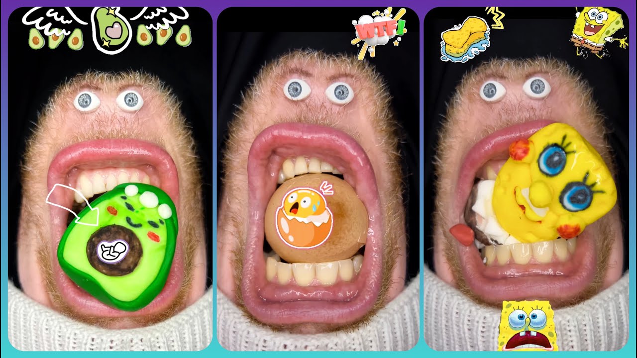 Funny asmr eating#shorts #asmr #asmreating #asmrfood #funny #funny ...