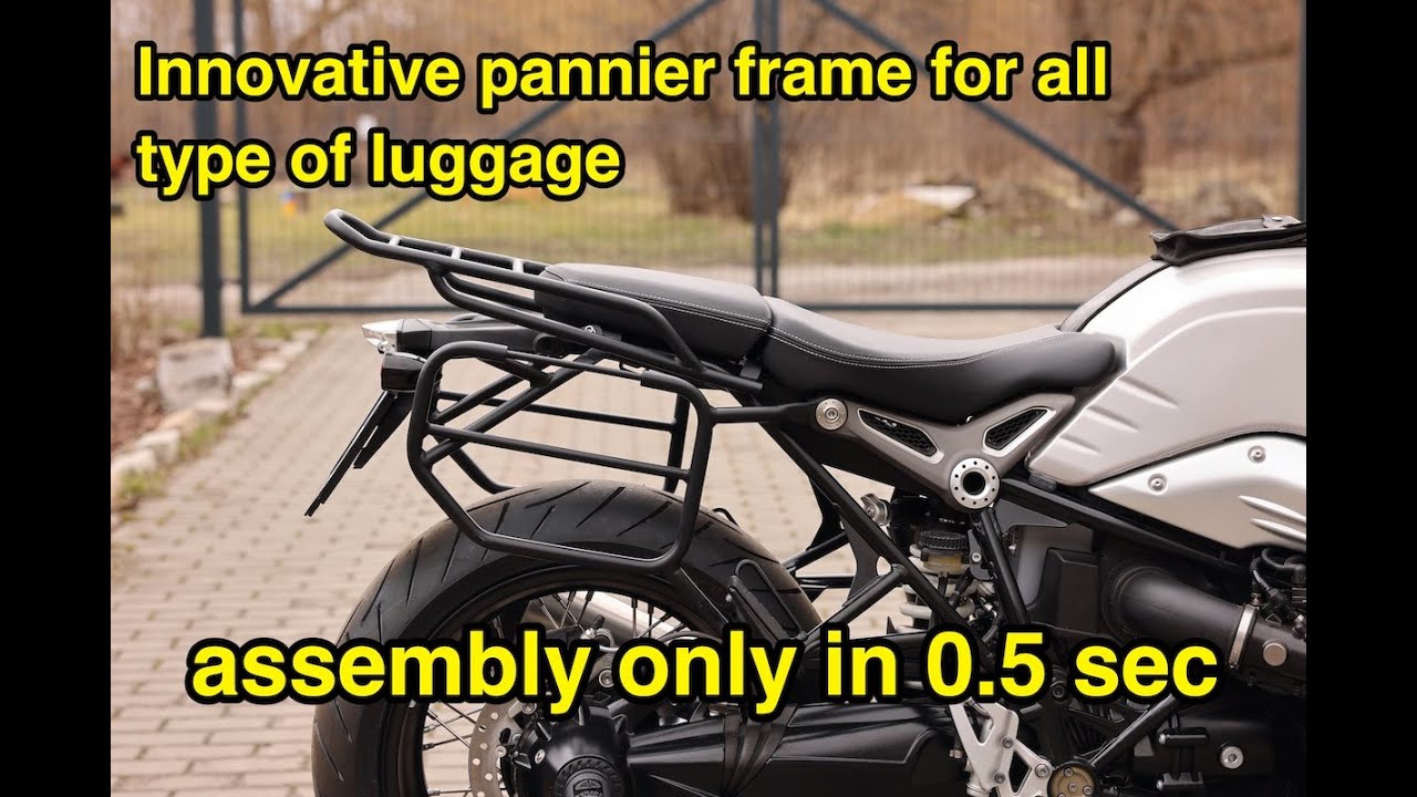 Innov Pannier frame 2 in 1 - YouTube