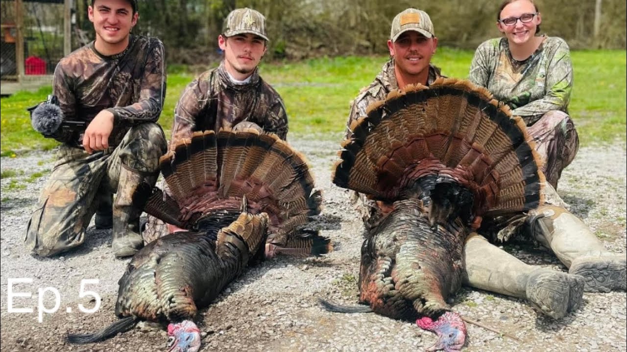 Turkey hunting TN public land! Carson knocks down the hottest turkey of ...