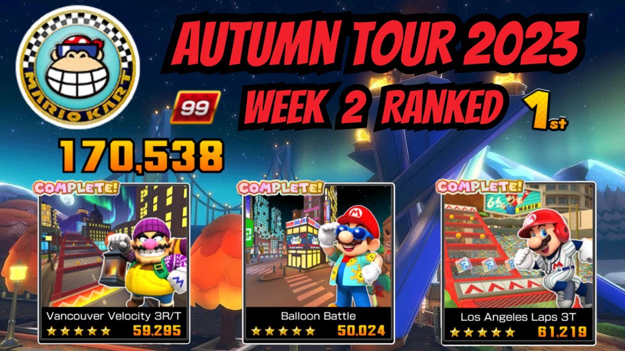 Week 2 Ranked Cup - Autumn Tour (2023) | Mario Kart Tour - YouTube