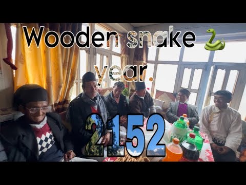 GYALBO LHOSAR 2152 snake 🐍 year. (Changlo) family together. - YouTube