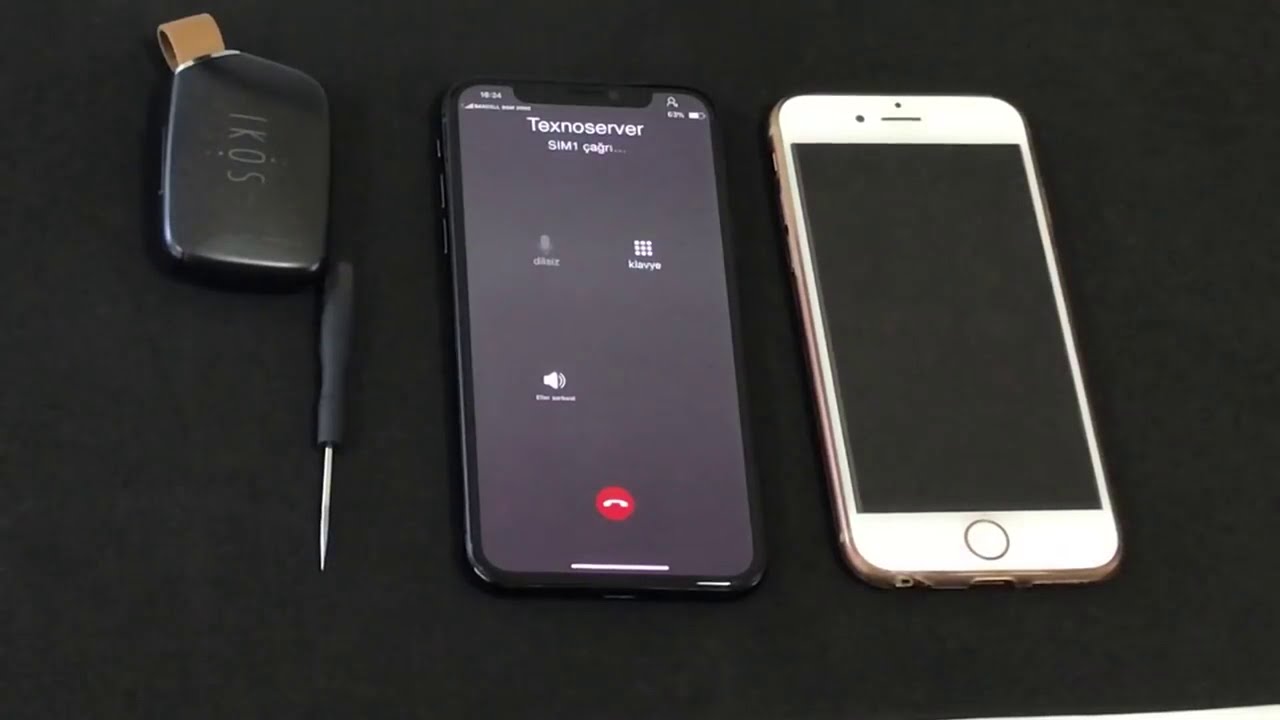 BERRY Comfortable Bluetooth Dual SIM Adapter for Apple iPhone X 8 7 6S ...