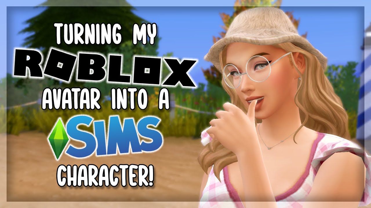Turning my Roblox avatar into a Sims character! - YouTube