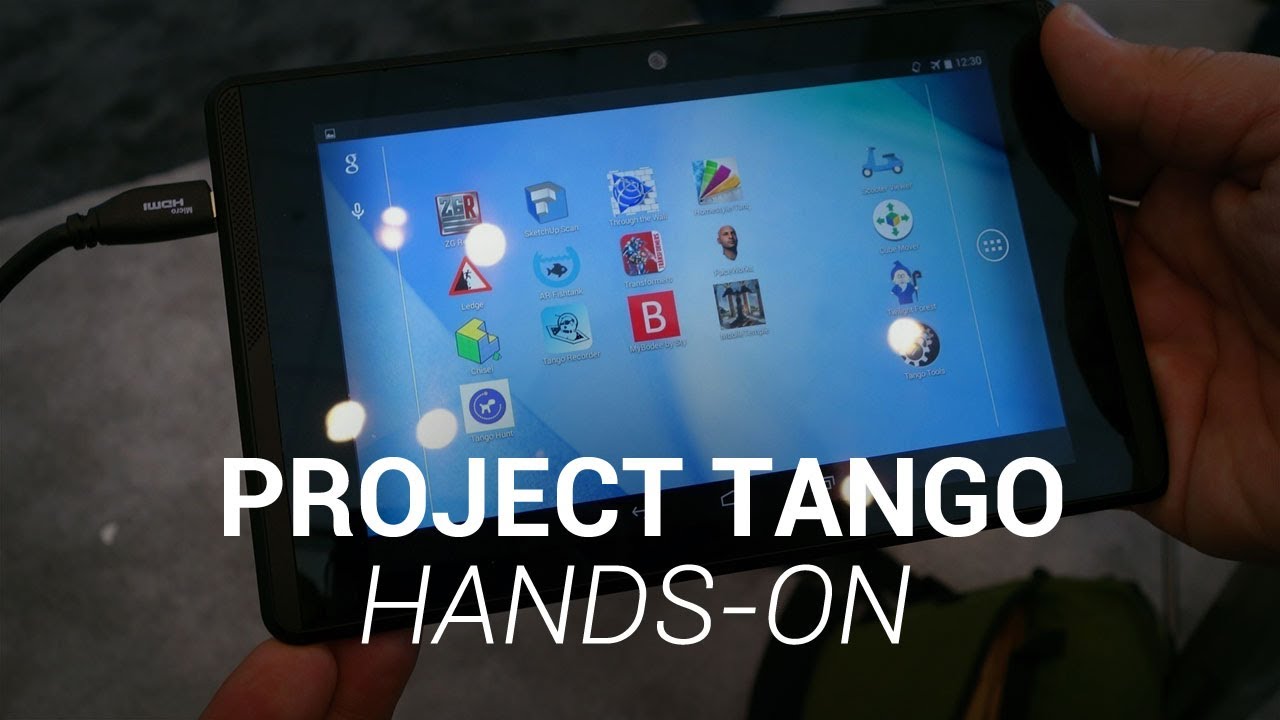 Project Tango Hands-On - YouTube