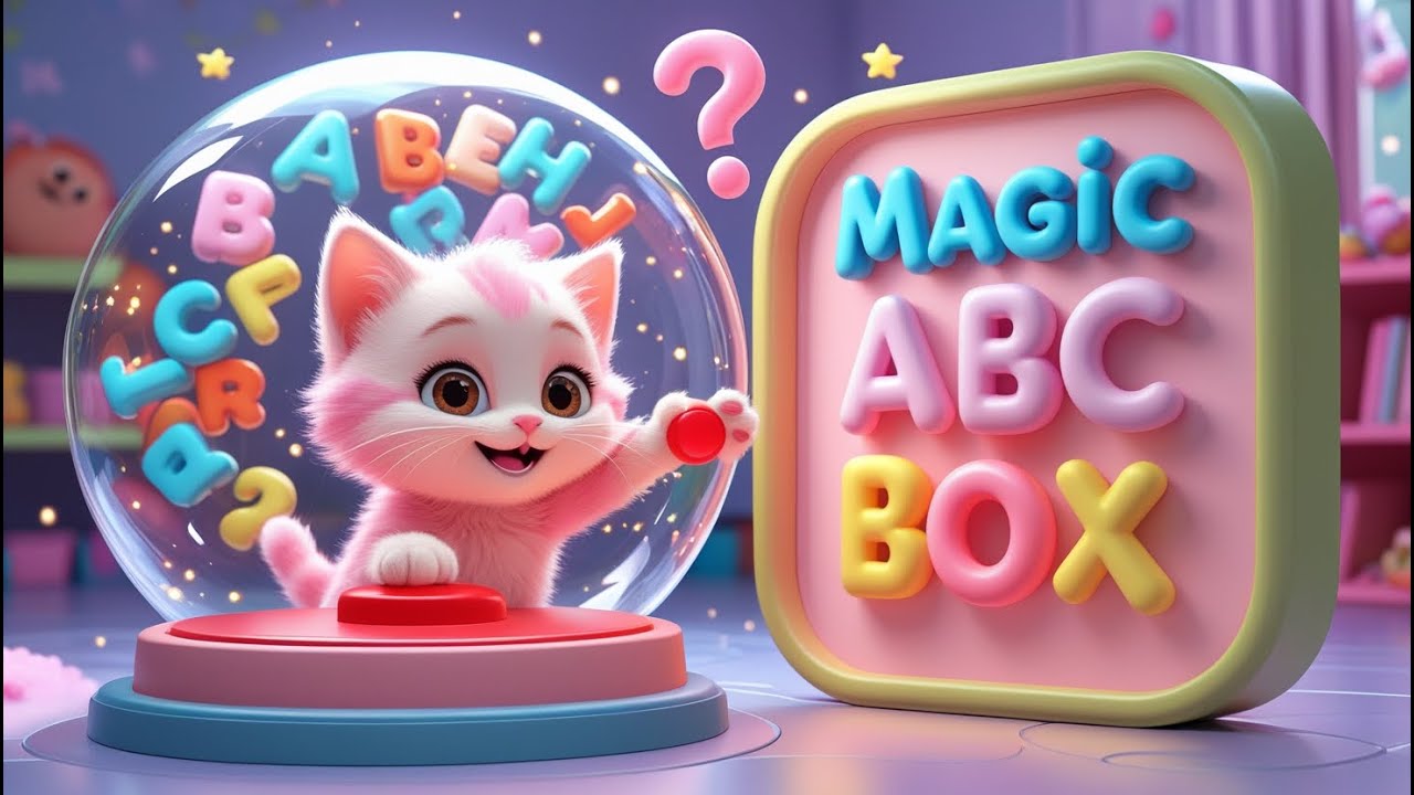 Magic ABC Learn Letter B with Pinky & Poppy Bear, Bed, Banana, Bird ...