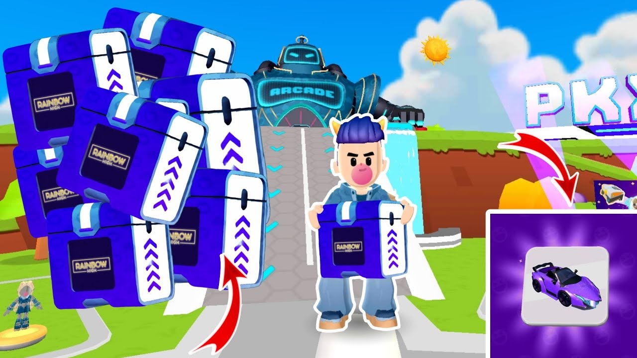 Five New Secret Box Location In PK XD Rainbow High Update || Free Gem's ...