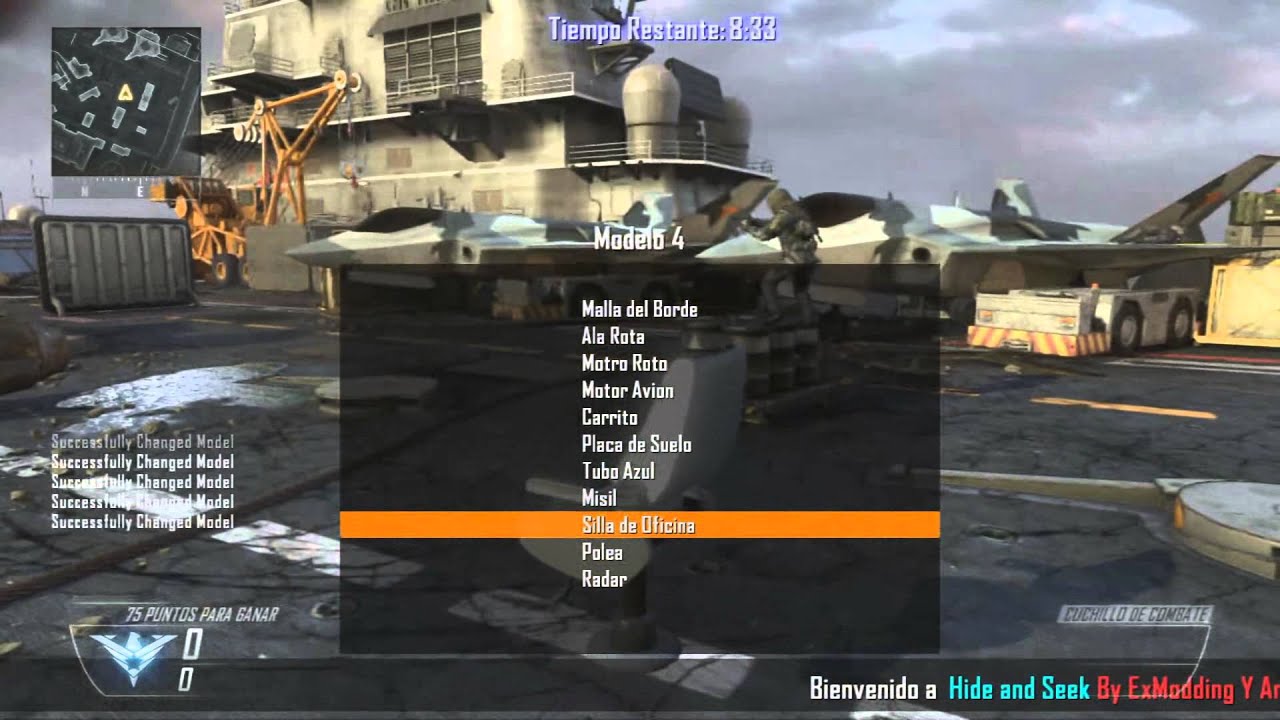 Review Hide & Seek (Prop Hunt) || Carrier || Mod BO2 (Español) - YouTube