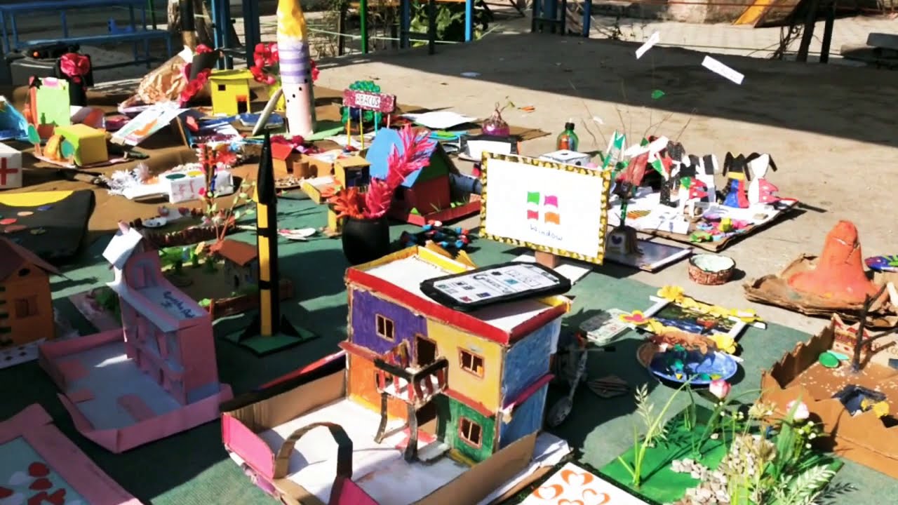 Art and craft Exhibition in Rainbow ..Candid school..2020 - YouTube