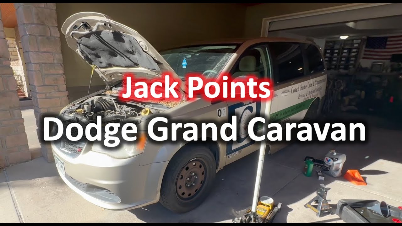 How To Find Jack Points On Dodge Grand Caravan | The DIY Guide | Ep 346 ...