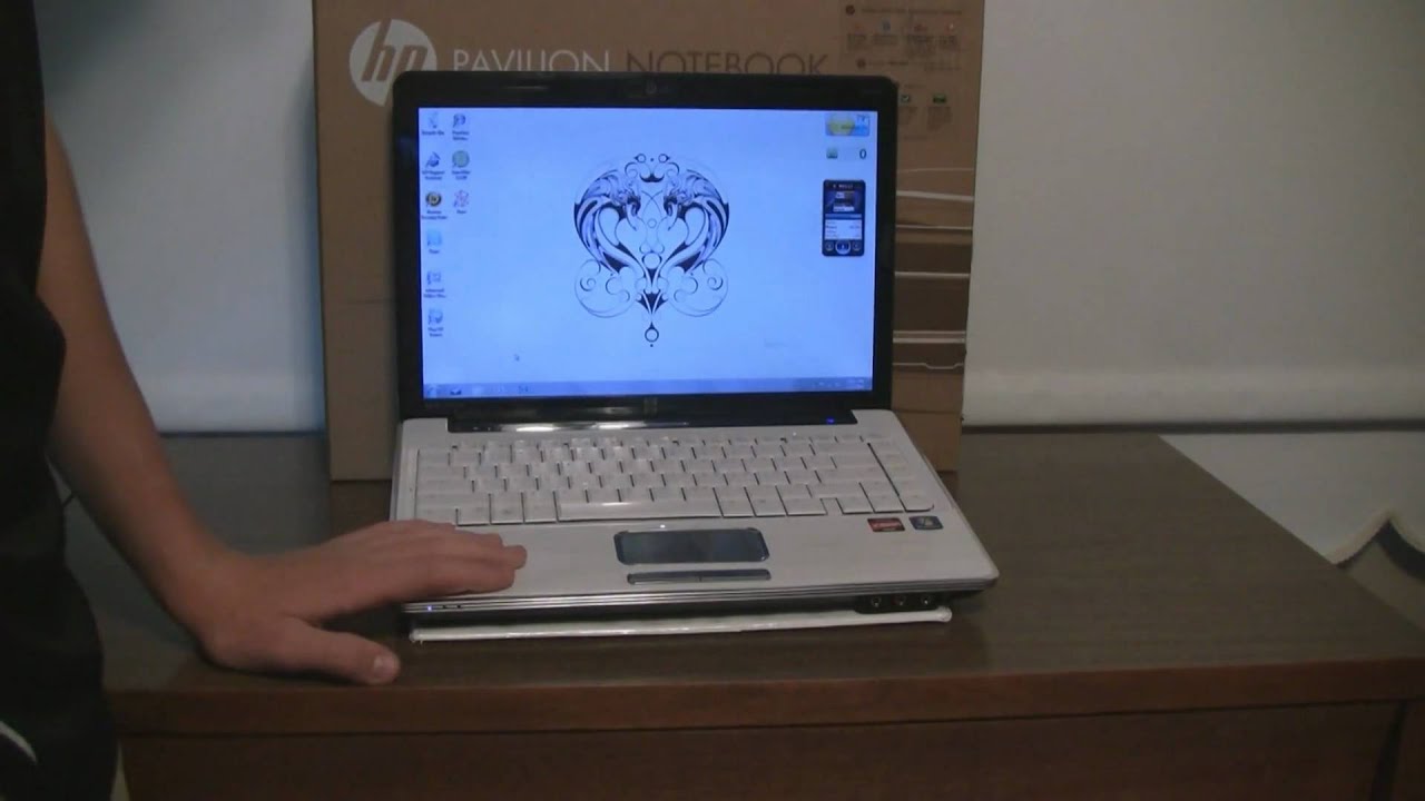 hp pavilion dv4 2145dx review - YouTube