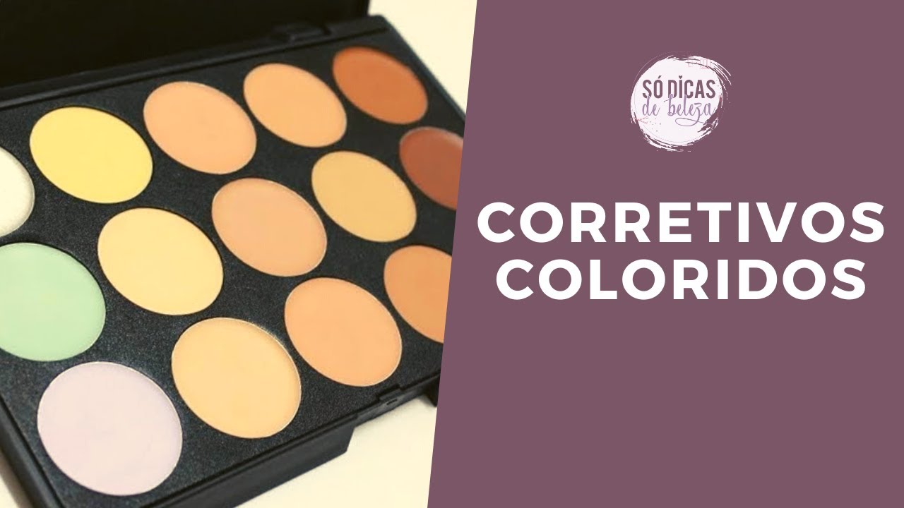 CORRETIVOS COLORIDOS: O QUE É, E COMO USAR? | Só Dicas de Beleza - YouTube