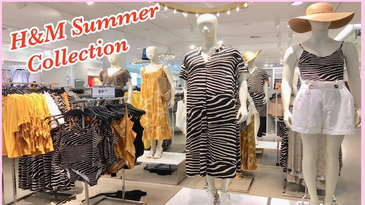 H&M Summer Fashion Collection 2019 | Whats New in H&M | Shop with me at H&M - YouTube