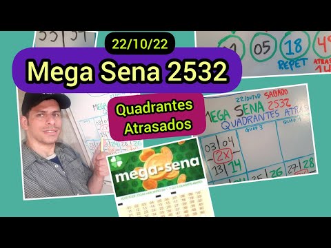 Análise de Quadrantes para Mega-Sena 2532 e Dicas