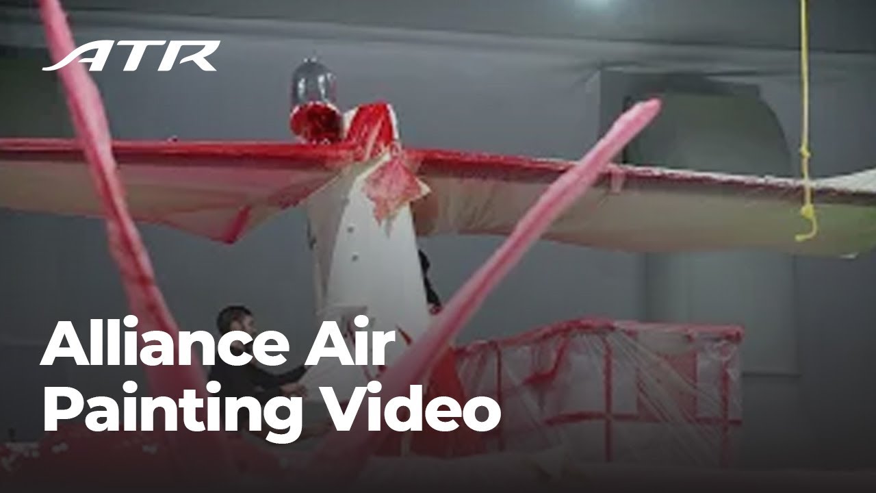 Alliance Air - ATR - Painting Video - YouTube