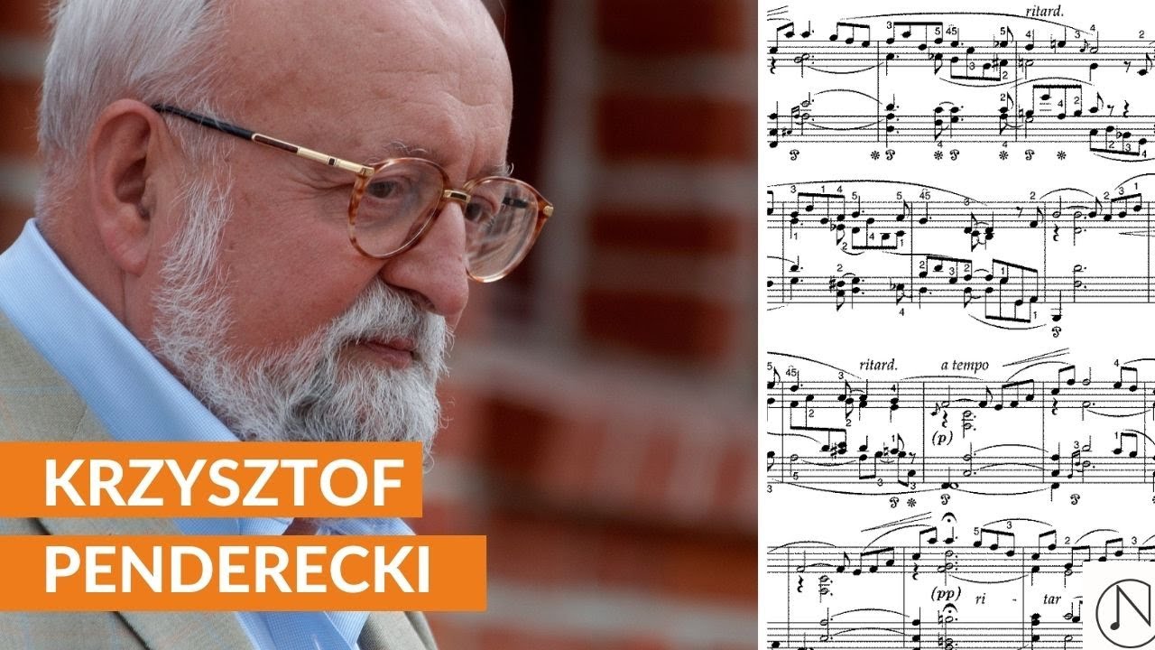 3 aspekty twórczości KRZYSZTOFA PENDERECKIEGO - YouTube